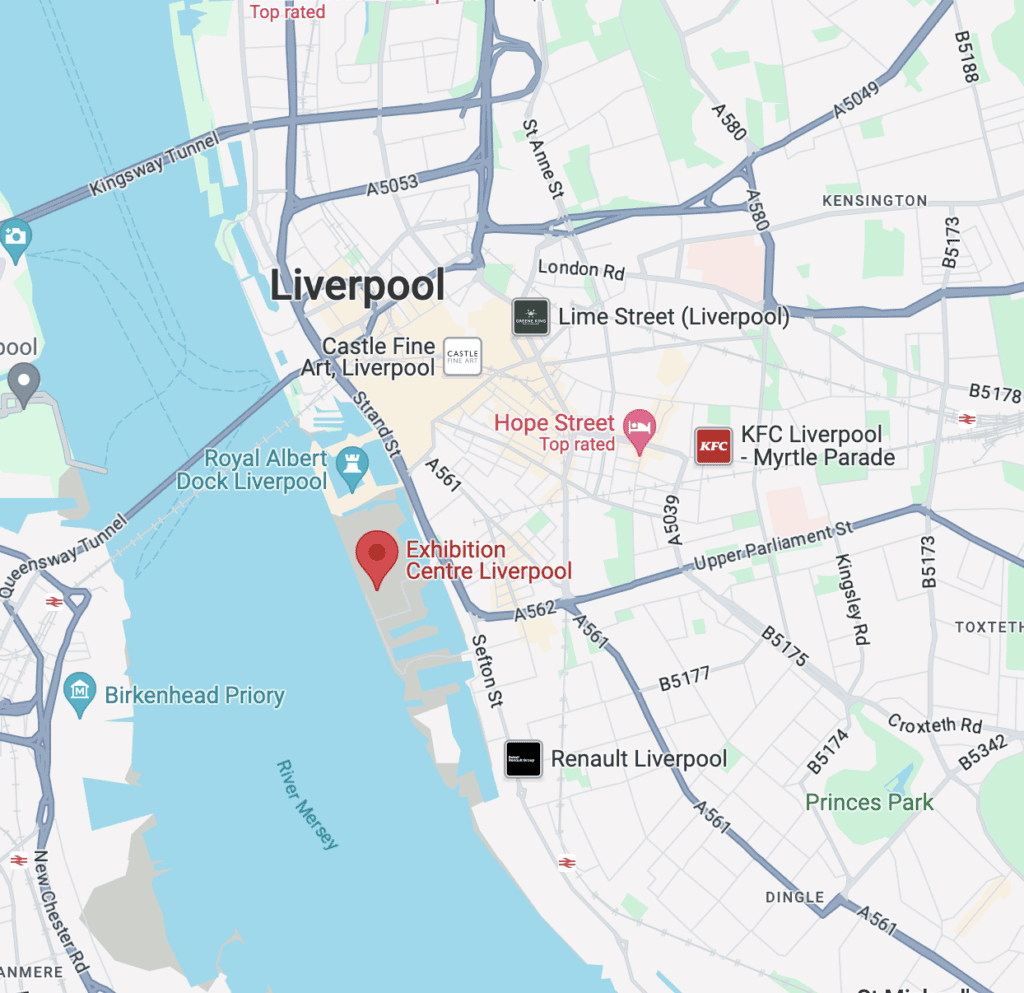 Liverpool Exhibition Centre Exhibition stand Designers
